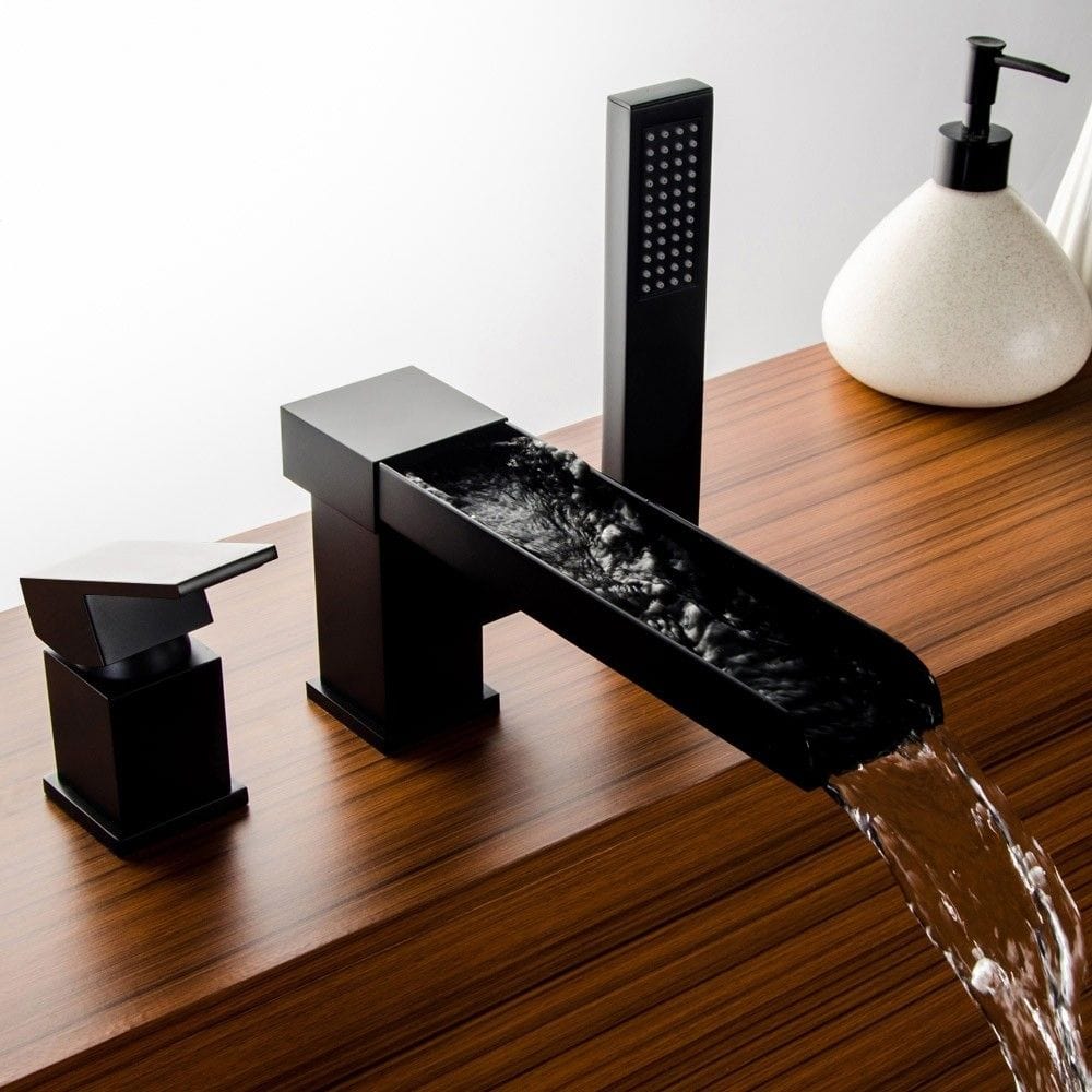 Baterie cada cu cascada si dus de mana Zuver Plate – CasaVie