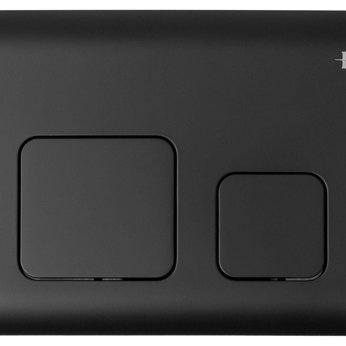 Clapetă de acționare tip F negru mat pentru cadru WC încastrat – CasaVie