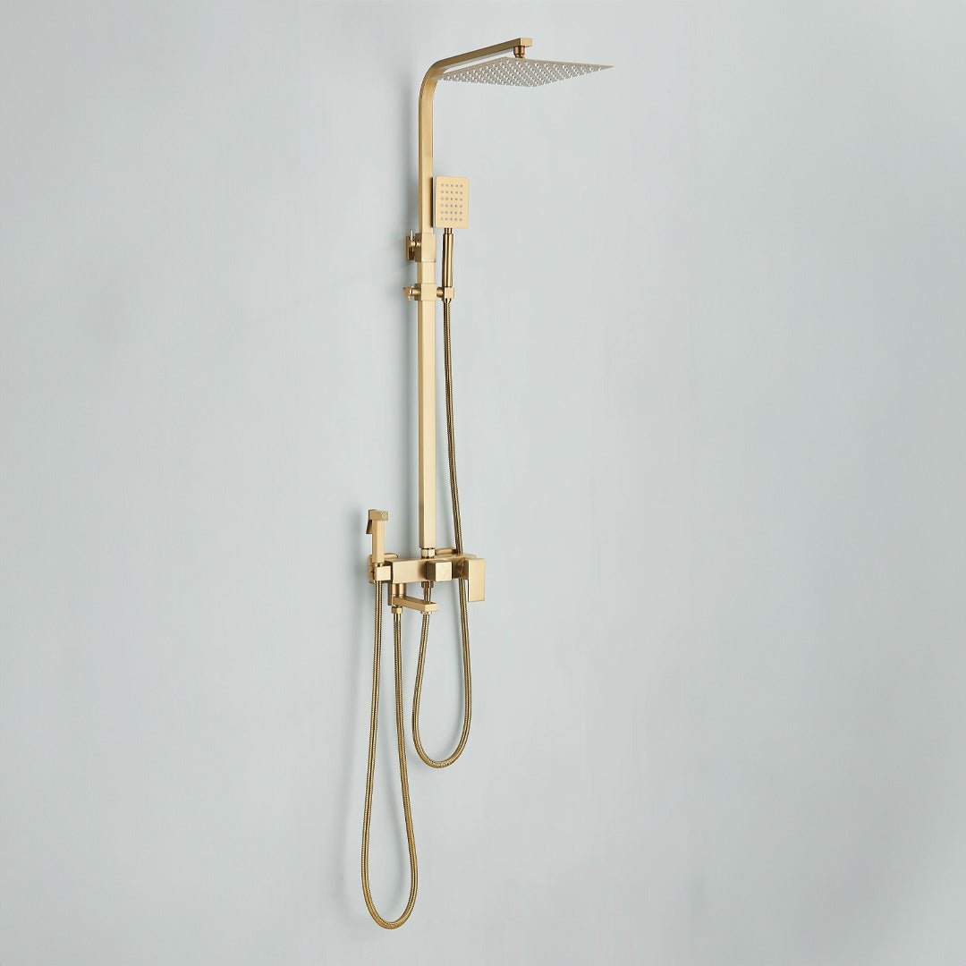 Coloana Dus gri cu efect de ploaie para dus 20cm – CasaVie