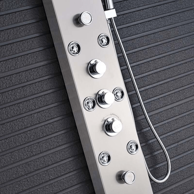 Panel de Dus LED1153, efect ploaie si jeturi masaj – CasaVie